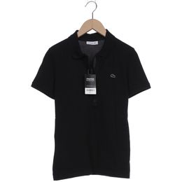 Lacoste Damen Poloshirt, schwarz, Gr. 38