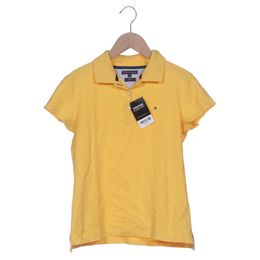 Tommy Hilfiger Damen Poloshirt, gelb, Gr. 38