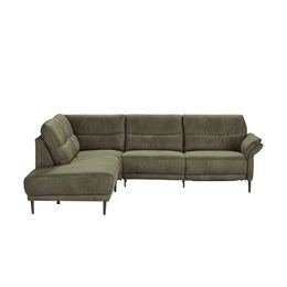 Wohnwert Ecksofa Maya ¦ grün ¦ Maße (cm): B: 268 H: 91 T: 221