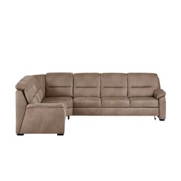 meinSofa Ecksofa Vera ¦ beige ¦ Maße (cm): B: 303 H: 92 T: 245