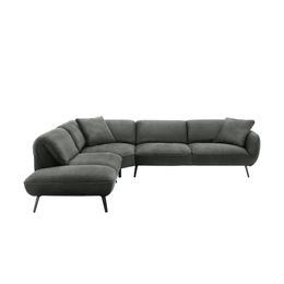 pop Ecksofa Ventus ¦ grau ¦ Maße (cm): B: 304 T: 246