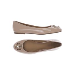 Tory Burch Damen Ballerinas, beige, Gr. 9