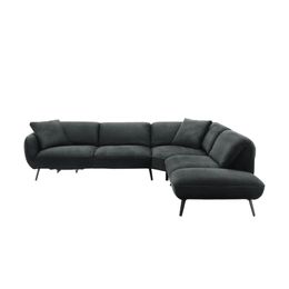 pop Ecksofa Ventus ¦ schwarz ¦ Maße (cm): B: 304 T: 246