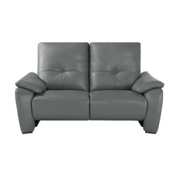 Wohnwert Ledersofa Halina ¦ grau ¦ Maße (cm): B: 169 H: 98 T: 98