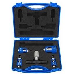 HEIMA-PRESS Profi-Kalibrier-Set für Alu-Mehrschicht-Verbundrohr 16 x 2, 20 x 2, 26 x 3 und 32 x 3 mm - Edelstahl rostfrei