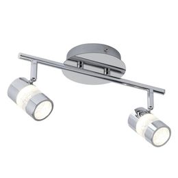 Searchlight LED-Deckenstrahler Bubbles, IP44, zweiflammig