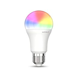 LUXULA LED-Lampe, Tropfenform, SMART, E27, EEK: F, 9W, 906lm, RGBTW