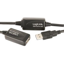 Logilink USB 2.0 Repeater-Kabel, 15 m