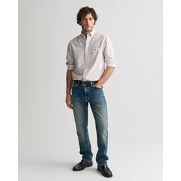 Gant Regular Fit Jeans mit Vintage-Waschung