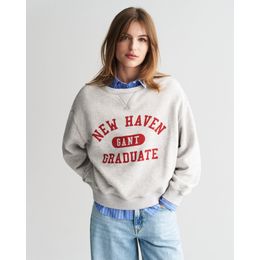 Gant Graphic Rundhals-Sweatshirt