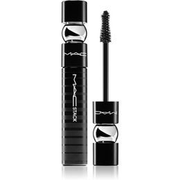 MAC Cosmetics M·A·CStack Mascara Superstack Mega Brush Wimpernverlängernde Volumenmascara Farbton Black 12 ml