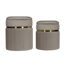 SONSTIGE Hocker 2er-Set ZORA