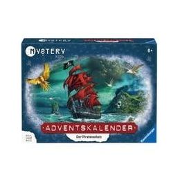 Ravensburger Mystery kids Adventskalender "Der Piratenschatz", R&auml;tselspiel