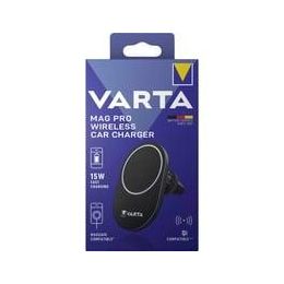 Varta Mag Pro Wireless Car Charger, Ladeger&auml;t schwarz