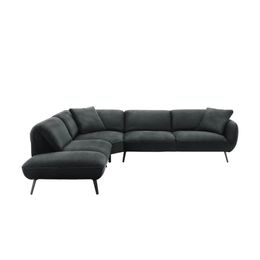 pop Ecksofa Ventus ¦ schwarz ¦ Maße (cm): B: 304 T: 246