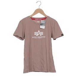 Alpha Industries Damen T-Shirt, braun, Gr. 38