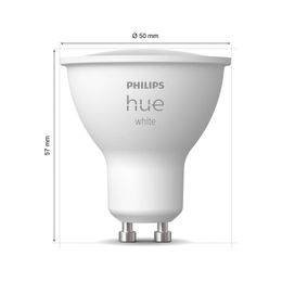 PHILIPS Hue White LED-Reflektor GU10 4,2 W 2.700 K