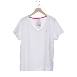 sheego Damen T-Shirt, weiß, Gr. 44