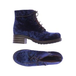 Brako Damen Stiefelette, blau, Gr. 37