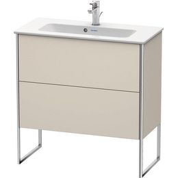 Duravit XSquare Waschtischunterbau Compact stehend 81,0x38,8 cm, 2 Auszüge, für Waschtisch ME by Starck 234283