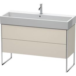 Duravit XSquare Waschtischunterbau stehend 118,4x 46,0 cm, 2 Auszüge, für Waschtisch Vero Air 235012