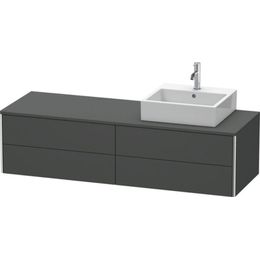 Duravit XSquare Waschtischunterbau wandhängend 160,0 x 54,8 cm, 4 Schubkästen