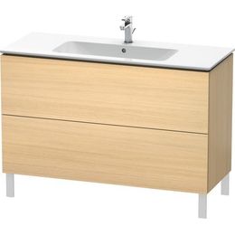 Duravit L-Cube Waschtischunterbau stehend, 2 Auszüge, Breite: 1220mm, für Me by Starck 233612