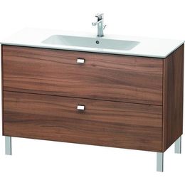 Duravit Brioso Waschtischunterbau stehend 122,0 x 47,9 cm, mit 2 Auszüge, inkl. Siphonausschnitt und Schürze, für Waschtisch ME by Starck 233612