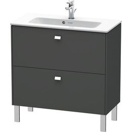 Duravit Brioso Waschtischunterbau stehend Compact 82,0 x 38,9 cm, 2 Auszüge, inkl. Siphonausschnitt und Schürze, für Waschtisch ME by Starck 234283