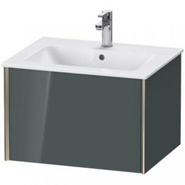 Duravit XViu 4025 Waschtischunterbau wandhängend, 1 Auszug, für Waschtisch ME by Starck 233663, 610x480 mm