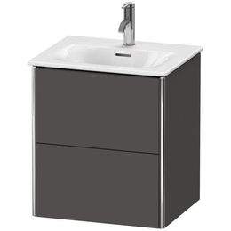 Duravit XSquare Waschtischunterbau wandhängend 51,0x41,8 cm, 2 Schubkästen, für Waschtisch Viu 234453