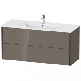 Duravit XViu 4128 Waschtischunterbau wandhängend, 2 Schubkästen, für Waschtisch ME by Starck 233612, 1210x480 mm