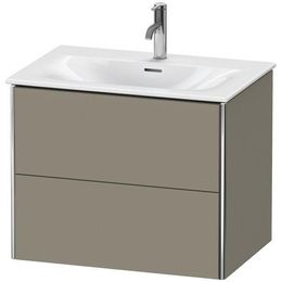 Duravit XSquare Waschtischunterbau wandhängend 71,0x 47,8 cm, 2 Schubkästen, für Waschtisch Viu 234473