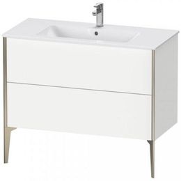 Duravit XViu 4483 Waschtischunterbau stehend, 2 Auszüge, für Waschtisch ME by Starck 233610, 1010x480 mm