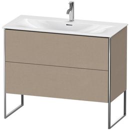 Duravit XSquare Waschtischunterbau stehend 101,0x 47,8 cm, 2 Auszüge, für Waschtisch Viu 234410