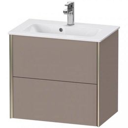 Duravit Durait XViu 4178 Waschtischunterbau wandhängend, 2 Schubkästen, für Waschtisch ME by Starck 234263, 610x390 mm