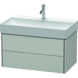 Duravit XSquare Waschtischunterbau wandhängend 78,4x46,0 cm, 2 Schubkästen, für Waschtisch DuraSquare 235380