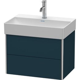 Duravit XSquare Waschtischunterbau Compact wandhängend 58,4x39,0 cm, 2 Schubkästen, für Waschtisch DuraSquare 235660