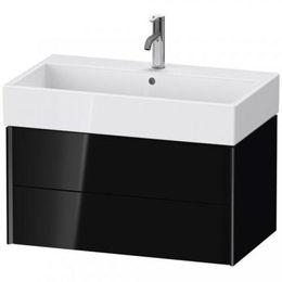 Duravit XViu 4336 Waschtischunterbau wandhängend, 2 Schubkästen, für Waschtisch Vero Air 235080, 784x454 mm