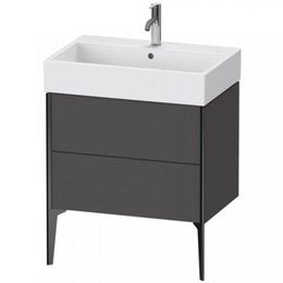 Duravit XViu 4535 Waschtischunterbau stehend, 2 Auszüge, für Waschtisch Vero Air 235070, 684x454 mm