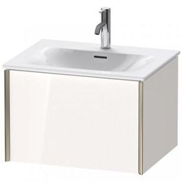 Duravit XViu 4032 Waschtischunterbau wandhängend, 1 Auszug, für Waschtisch Viu 234463, 610x480 mm