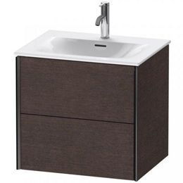 Duravit Durait XViu 4132 Waschtischunterbau wandhängend, 2 Schubkästen, für Waschtisch Viu 234463, 610x480 mm