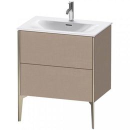 Duravit XViu 4301 Waschtischunterbau stehend, 2 Auszüge, für Waschtisch Viu 234473, 710x480 mm