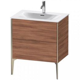 Duravit XViu 4301 Waschtischunterbau stehend, 2 Auszüge, für Waschtisch Viu 234473, 710x480 mm