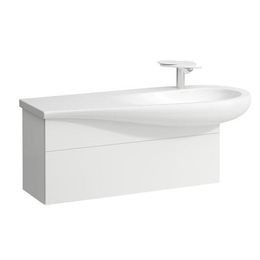 Laufen ILBAGNOALESSI Waschtischunterbau, Siphonausschnitt rechts, 995x320x440mm, 1 Schublade, H430431097