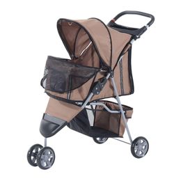 PawHut Hundewagen Hundebuggy Katzenwagen Tierbuggy Pet Stroller Hunde 4 Farben