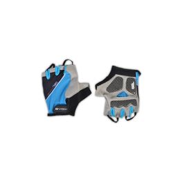 Byox Kinder-Fahrradhandschuhe AU201 blau Klett, verschiedene Größen, Gel-Polster Größe S (4)