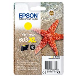 Original Epson 603XL (C13T03A44010) Druckerpatrone Gelb