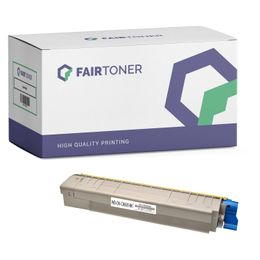 FairToner Kompatibel für OKI 43487712 Toner Schwarz