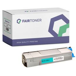 FairToner Kompatibel für OKI 43865723 Toner Cyan XL